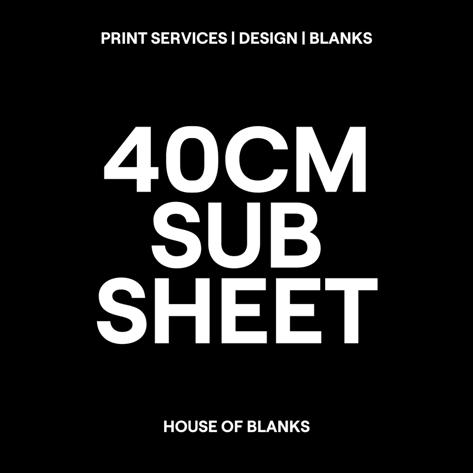 Sublimation – House of Blanks