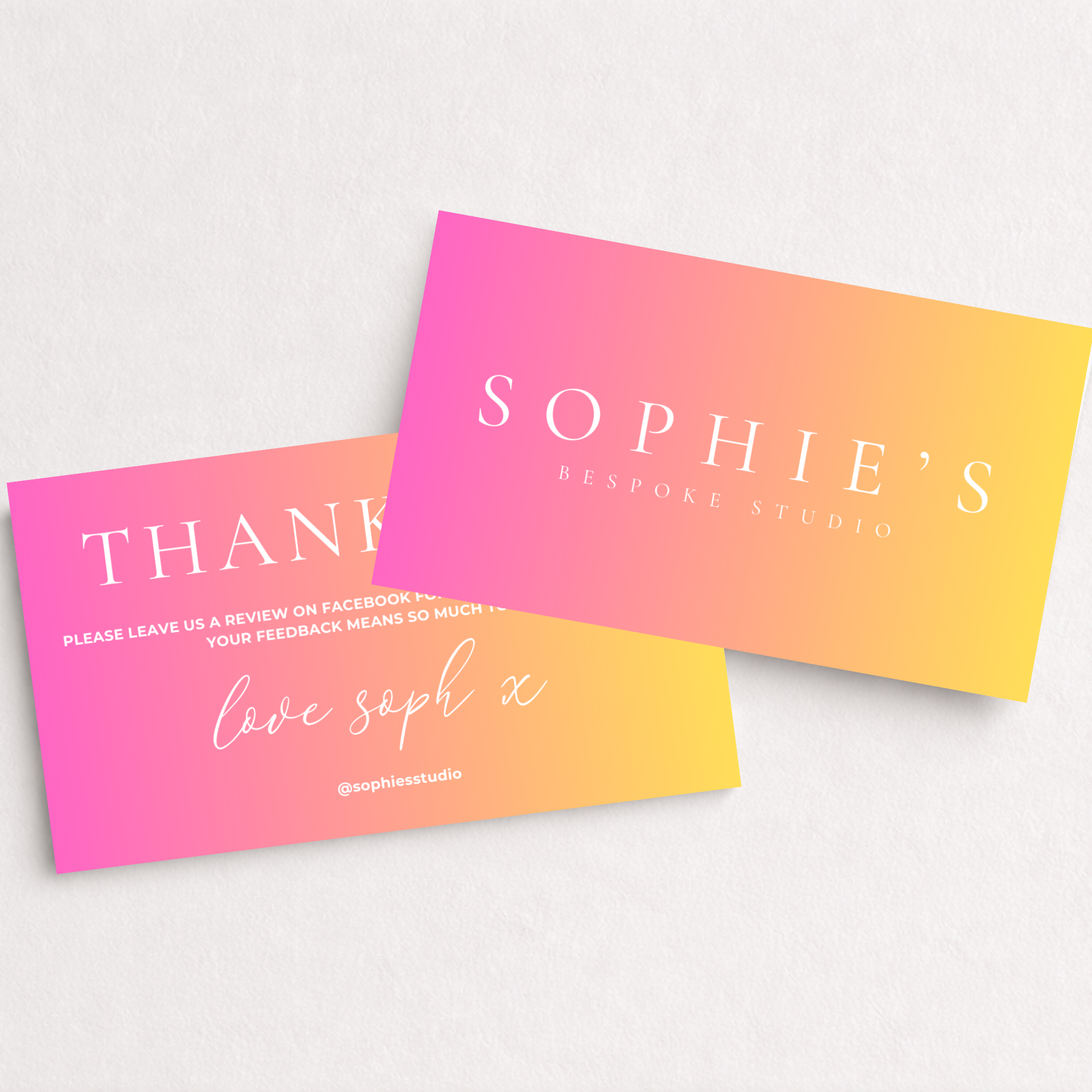 CUSTOM UPLOAD - BUSINESS CARDS - PACK OF 180 – House of Blanks